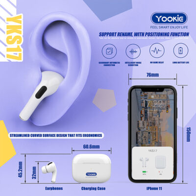 هندزفری بلوتوثی یوکی مدل YKS17